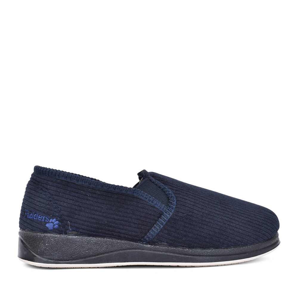 Padders Albert Men's Wide Fit Full Slipper 408/25 – Finn Footwear