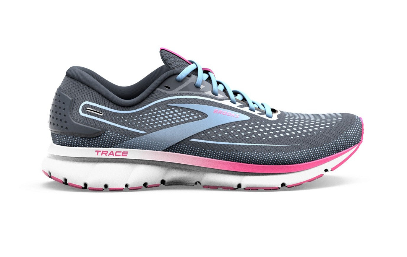 Brooks Trace 2 Ladies Running Trainer 1203751BO82 – Finn Footwear